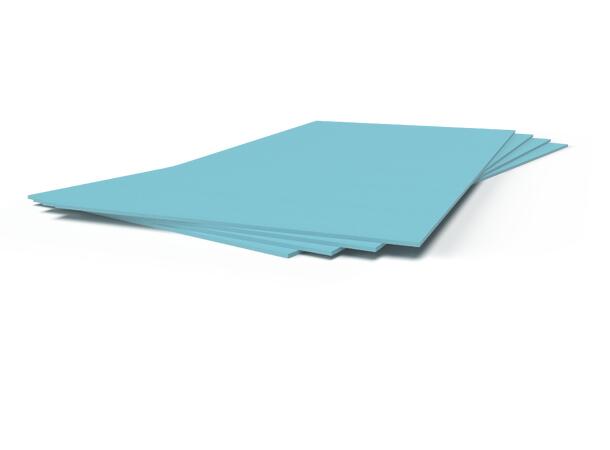 TFV underlag Blå 40T 6mm 0,58x1,1m 60stk Underlag til varmefolie 60 stk ...